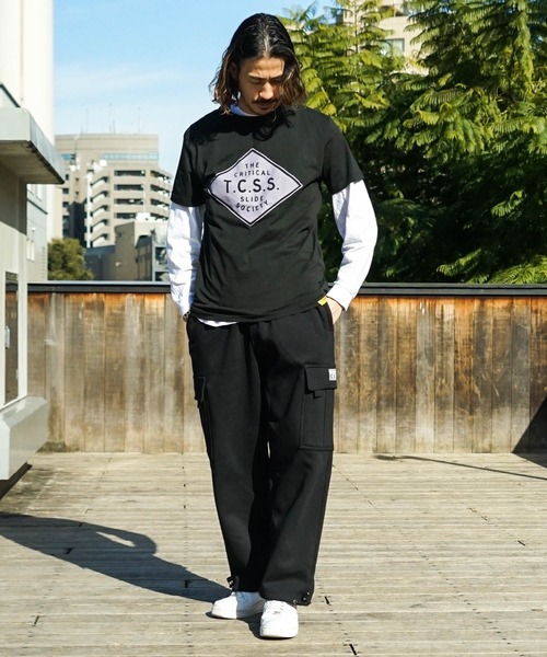 TCSS（ティーシーエスエス）の「DESIGN TEE/Critical Slide(クリティカルスライド)TCSS半袖ロゴTシャツ（Tシャツ ...