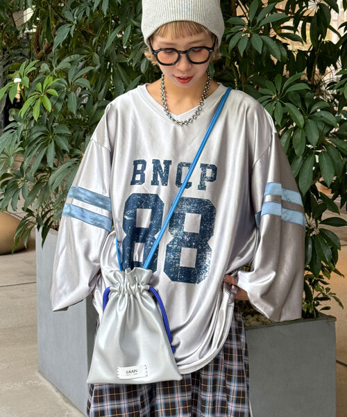 CIAOPANIC（チャオパニック）の「BNCPオーバーフットボールロンTEE（Tシャツ/カットソー）」 - WEAR