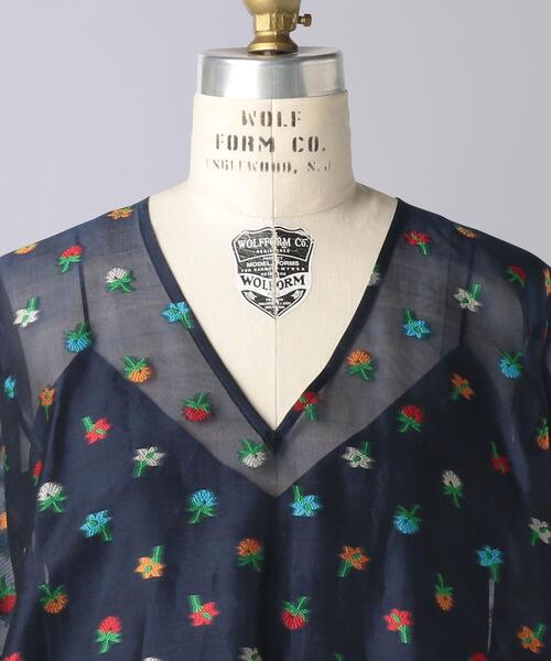 BLAMINK（ブラミンク）の「 R S/P FLW JQD VN（ワンピース）」 - WEAR