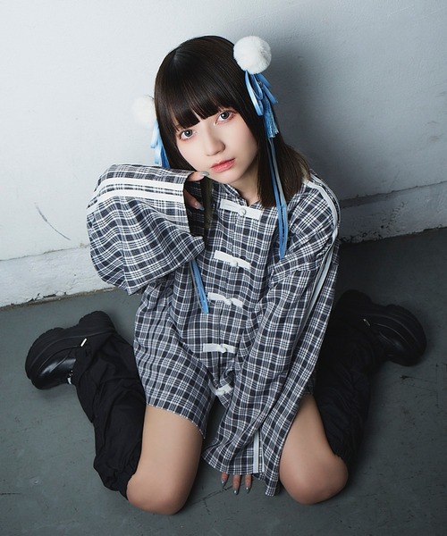 Whinny（ホワイニー）の「Whinny/パンダッチシャツ（シャツ/ブラウス）」 - WEAR