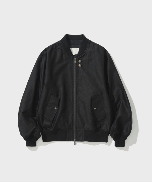 FLANDERS MOLESKIN MA-1 JACKET (BLACK)（MA-1）｜SHIRTER（シャーター）のファッション通販 ...