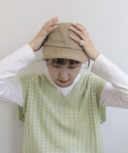 ORCIVAL（オーシバル）の「【ORCIVAL/オーシバル】 NATURAL CAP（キャップ）」 - WEAR