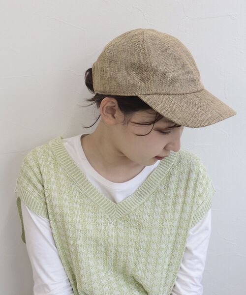 ORCIVAL（オーシバル）の「【ORCIVAL/オーシバル】 NATURAL CAP（キャップ）」 - WEAR