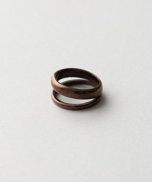 VATSURICA（バツリカ）の「《trim by vatsurica》brown color / ニュアンス メタル リング（リング ...