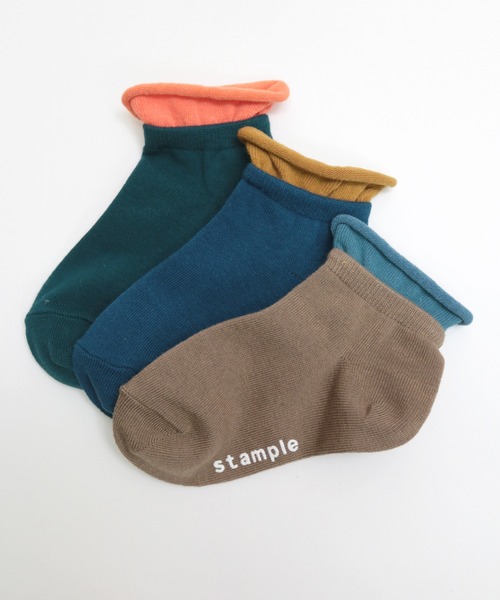 stample（スタンプル）の「レイヤード ショートソックス 3足セット（ソックス/靴下）」 - WEAR
