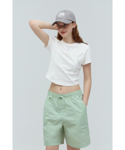 (Woman) Symbol Crop Short Sleeve T-Shirt CBEUWTS501（Tシャツ/カットソー）｜codegraphy（コードグラフィー）のファッション通販 ...