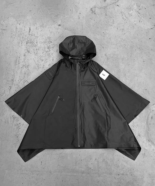 wdl.（ワームデザインラボ）の「【wdl./ダブリューディーエル】DRY UTILITY PONCHO（レインコート/ポンチョ）」 - WEAR