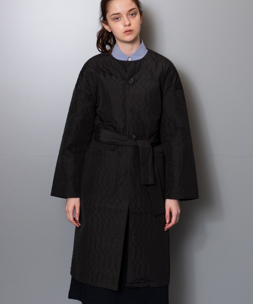 L&HARMONY（エルアンドハーモニー）の「[ L&HARMONY/エルアンドハーモニー ] Quilt No Collar Coat（キルティング アウター / コート / ノーカラー ...