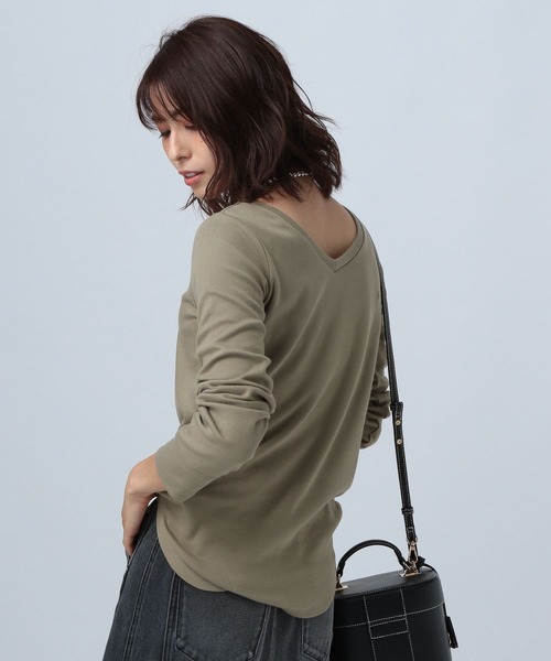 BAYFLOW（ベイフロー）の「2WAYストレッチスムース（Tシャツ/カットソー）」 - WEAR