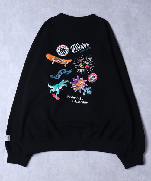 VISION STREET WEAR（ヴィジョンストリートウェア）の「【VISION STREET WEAR】マルチイラストスウェット ...