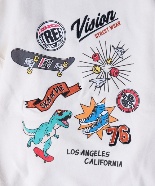 VISION STREET WEAR（ヴィジョンストリートウェア）の「【VISION STREET WEAR】マルチイラストスウェット ...