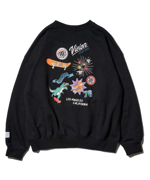 VISION STREET WEAR（ヴィジョンストリートウェア）の「【VISION STREET WEAR】マルチイラストスウェット ...