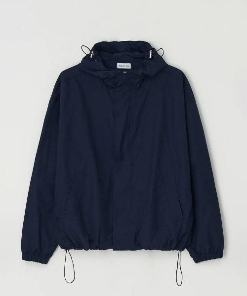 Hood windbreaker jacket navy（ナイロンジャケット）｜NUS（ナス）のファッション通販 - ZOZOTOWN