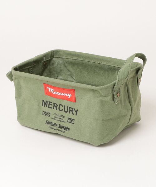 004 MERCURY RECTANGLE BOX S-SIZE / マーキュリー キャンバス レクタングルボックス Sサイズ（その他雑貨 ...