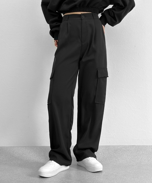 【セール】Cargo slacks pants / カーゴスラックスパンツ（スラックス）｜LVEU.（ラブユ.）のファッション通販 - ZOZOTOWN