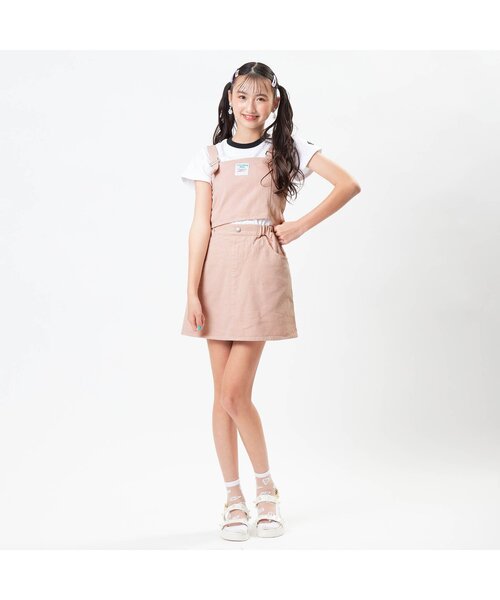 ALGY（アルジー）の「【3点セット】半袖Tシャツ＆ビスチェ＆スカパン（Tシャツ/カットソー）」 - WEAR