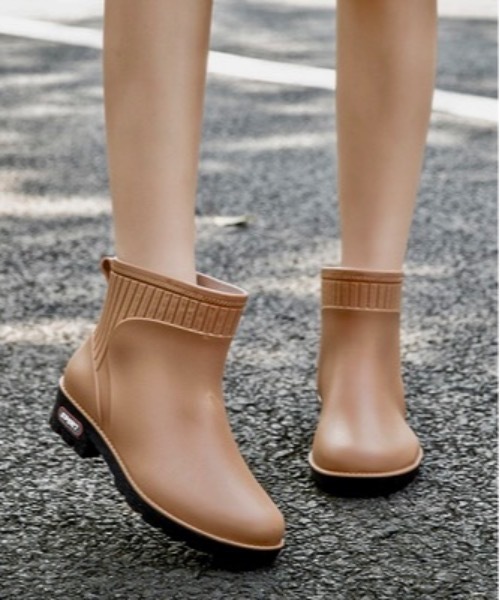 【セール】【OKUOKU Recommend Select】厚底レインシューズ oku-shoes-673591681827-15 Y（レイン ...