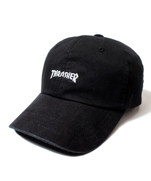 THRASHER MAG LOGO ﾍﾘﾝﾎﾞｰﾝｺｯﾄﾝ 6P CAP（キャップ）｜THRASHER（スラッシャー）のファッション通販 ...
