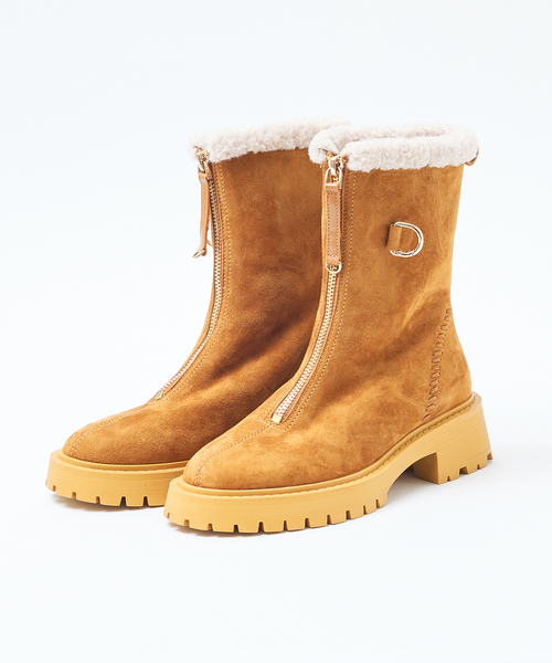 セール】軽量タンクソール フロントジップブーツ（ブーツ）｜Au