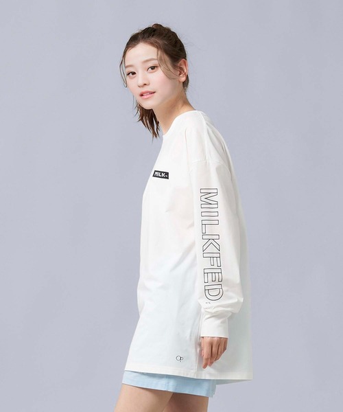MILKFED.（ミルクフェド）の「MILKFED.xOP RASH GUARD L/S TEE（ラッシュガード）」 - WEAR