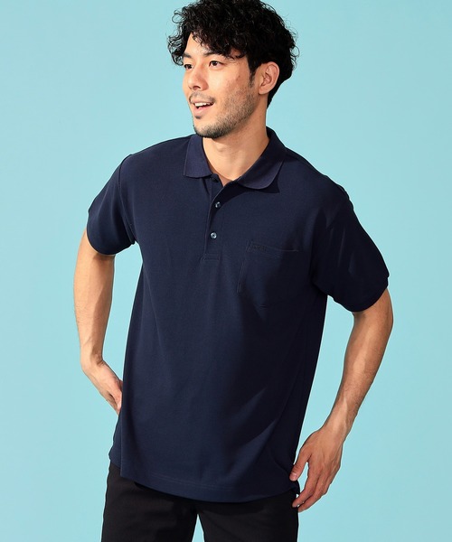 EDWIN（エドウィン）の「EDWIN エドウィン COOL FLEX レイシールド ポロシャツ 半袖（ポロシャツ）」 - WEAR