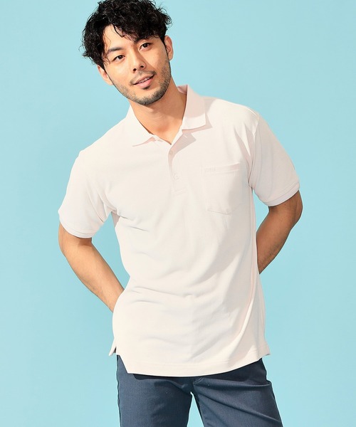 EDWIN（エドウィン）の「EDWIN エドウィン COOL FLEX レイシールド ポロシャツ 半袖（ポロシャツ）」 - WEAR