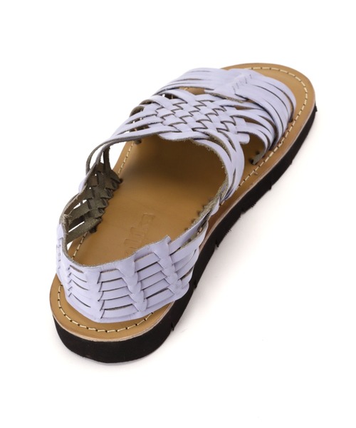 MALIKS（マリクス）の「(MALIKS)レザーウーブンサンダル（サンダル）」 - WEAR