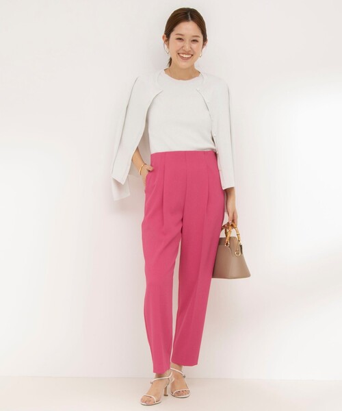 NOLLEY’S Sophi（ノーリーズソフィ）の「ウォッシャブルツイルインゴムパンツ（その他パンツ）」 - WEAR