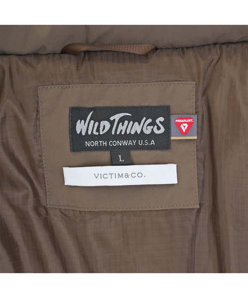VICTIM（ヴィクティム）の「VICTIM ヴィクティム / ×WILDTHINGS PRIMALOFT MONSTER PARKA ワイルドシングスコラボレーションセットアップモンスター ...