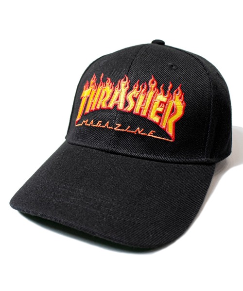 THRASHER FLAME LOGO 6P CAP（キャップ）｜THRASHER（スラッシャー）のファッション通販 - ZOZOTOWN