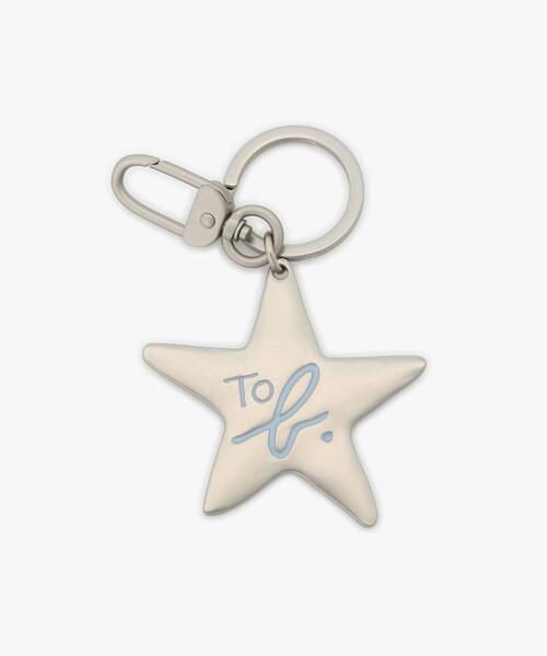 WW34 CHARM メタルロゴキーチャーム（キーホルダー）｜To b. by agnes b.（トゥービーバイアニエスベー）のファッション ...
