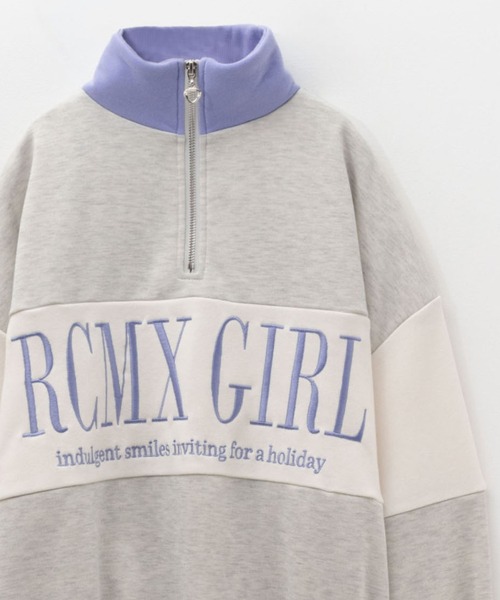 RICH MIX（リッチミックス）の「RICH MIX ロゴ刺繍 デザインジップトレーナー（スウェット）」 - WEAR