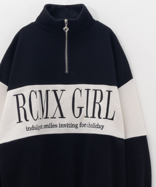 RICH MIX（リッチミックス）の「RICH MIX ロゴ刺繍 デザインジップトレーナー（スウェット）」 - WEAR