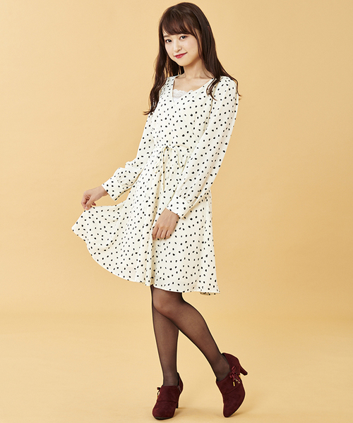 Cherite by PRIME PATTERN（シェリエットバイプライムパターン）の「カシュクールフレアワンピース（ワンピース）」 - WEAR