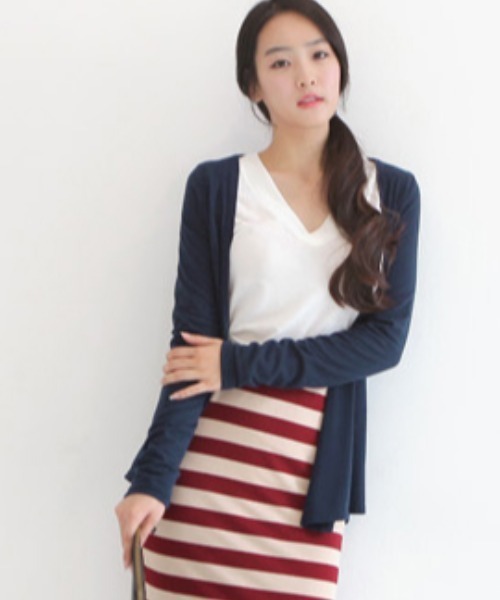 Coo+i（クーイ）の「ミディアム丈カーディガン（カーディガン/ボレロ）」 - WEAR