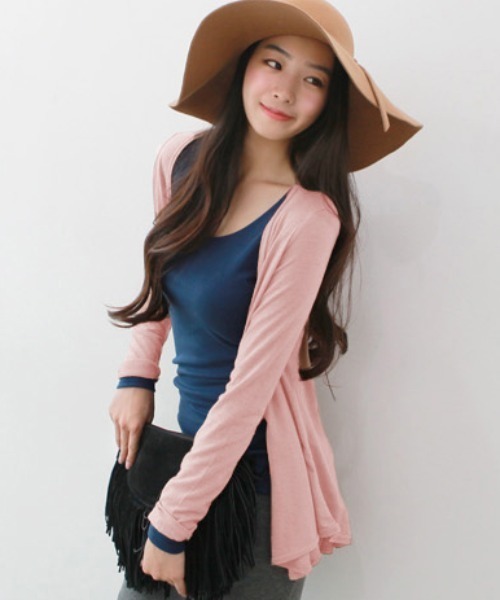 Coo+i（クーイ）の「ミディアム丈カーディガン（カーディガン/ボレロ）」 - WEAR