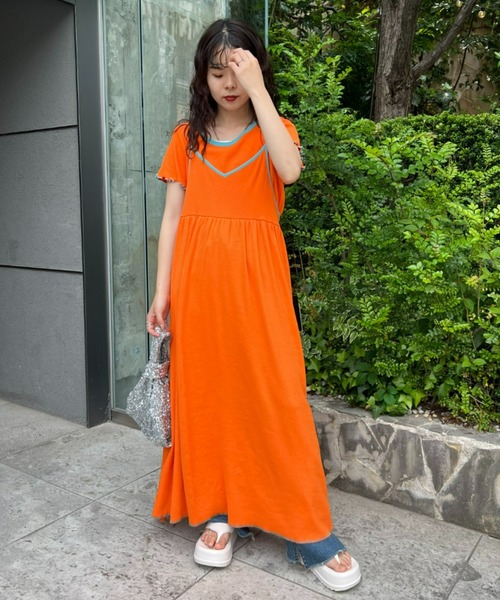 【セール】【HELLO.SANFRANCISCO】リンガーTee付ワンピース（ワンピース）｜HELLO.SANFRANCISCO（ハロー ...