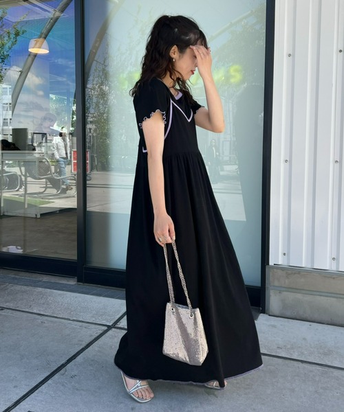 HELLO.SANFRANCISCO（ハローサンフランシスコ）の「【HELLO.SANFRANCISCO】リンガーTee付ワンピース ...