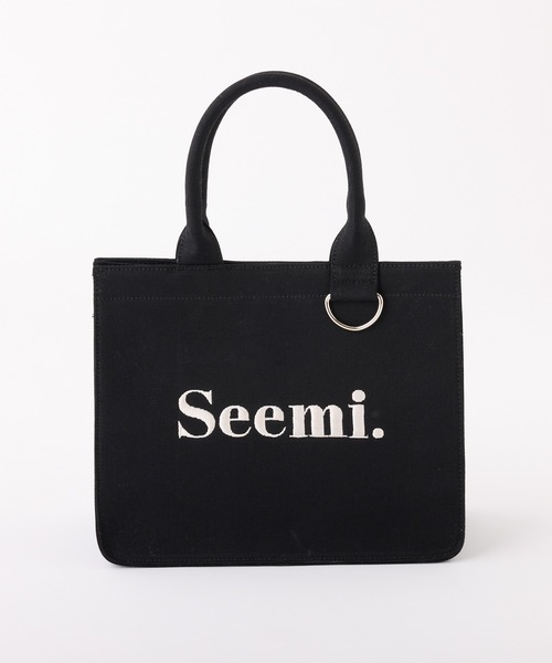 Seemi. byNICECLAUP（ シーミーバイナイスクラップ）の「【Seemi.】ロゴミニトートバッグ（トートバッグ）」 - WEAR