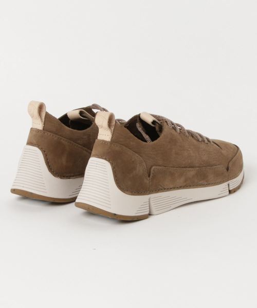 Clarks（クラークス）の「Tri Spark / トライスパーク (カーキ)（スニーカー）」 - WEAR