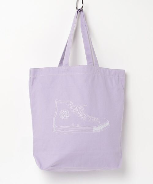 CONVERSE（コンバース）の「『CONVERSE』CANVAS SNEAKERS PRINT TOTE BAG（トートバッグ）」 - WEAR