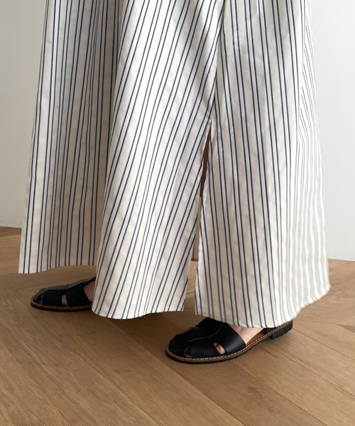 RED CHOP WORKS（レッドチョップワークス）の「RED CHOP WORKS(レッドチョップワークス) スキッパーストライプマキシ ...