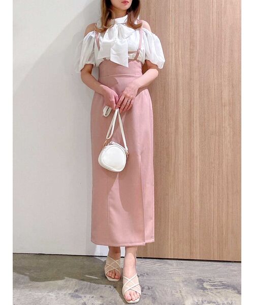 dazzlin（ダズリン）の「【WEB限定カラーあり】3WAYIラインサススカート（スカート）」 - WEAR