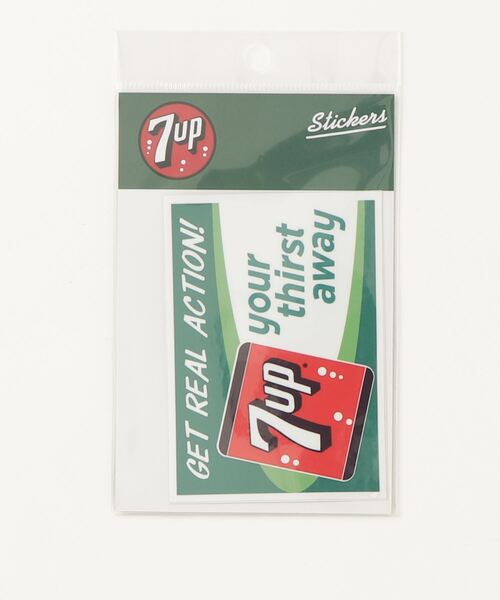 032 STICKER 7UP ステッカー セブンアップ ステッカーチューン（ステッカー/テープ）｜2AM（ツーエイエム）のファッション通販 ...