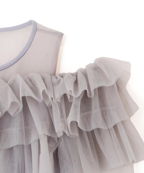 JILL by JILL STUART（ジルバイジルスチュアート）の「◇フリルボレロ