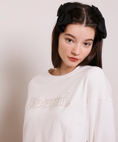 Seemi. byNICECLAUP（ シーミーバイナイスクラップ）の「【Seemi】Seemiオーバーサイズスウェット（スウェット）」 - WEAR
