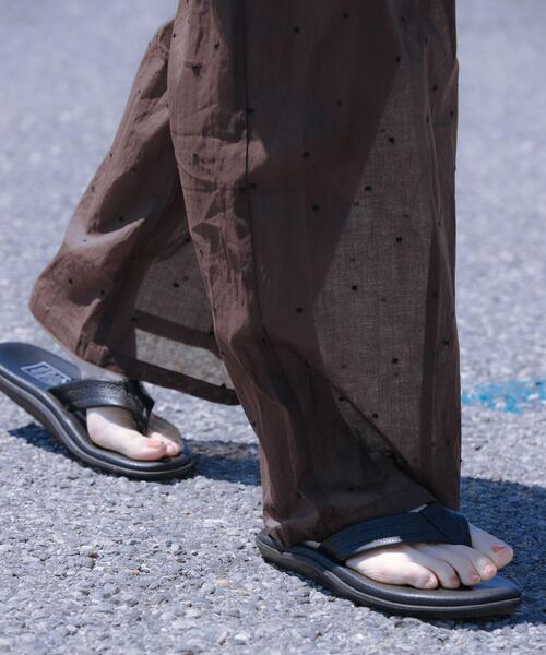 セール】new basic オーガンジードットイージーパンツ（その他パンツ