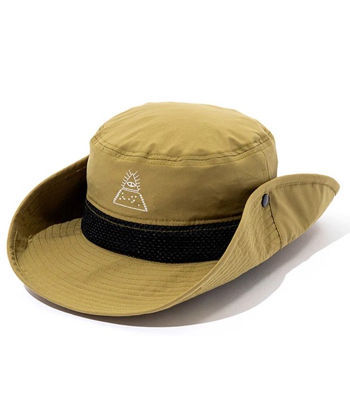 POLeR（ポーラー）の「POLeR/ポーラー ハット 2WAY SUNGUARD LONG BRIM HAT 紫外線対策 231MCV0048-COY（ハット）」 - WEAR