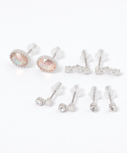 セットモチーフピアス[tiny tiny(ティニーティニー)]（ピアス（両耳用））｜niko and...（ニコアンド）のファッション通販 - ZOZOTOWN