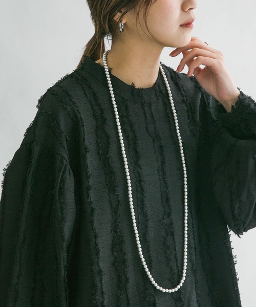 KBF（ケイビーエフ）の「3WAYボールロングネックレス（ネックレス）」 - WEAR